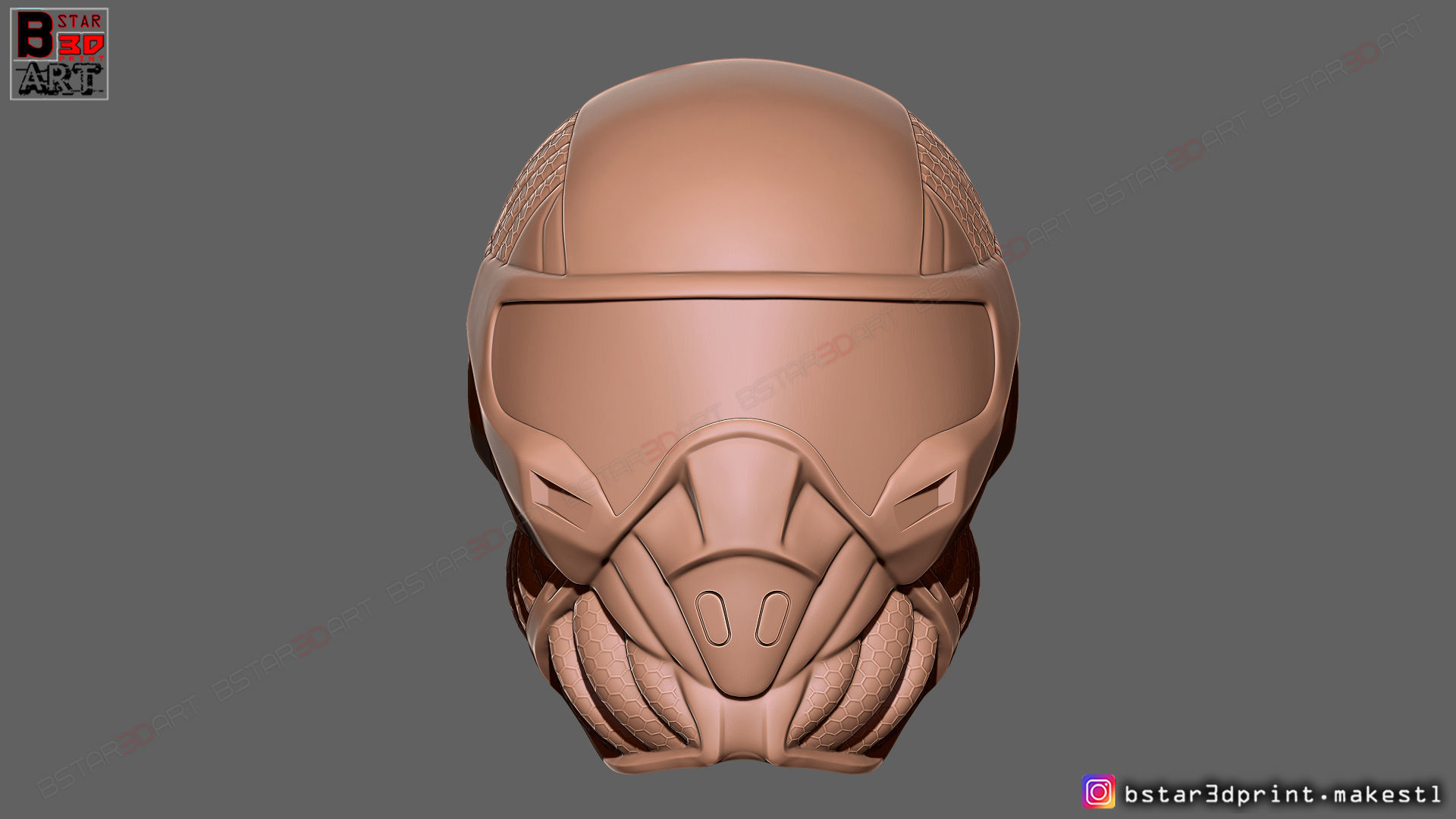 CRYSIS Helmet 3D model 3D printable | CGTrader