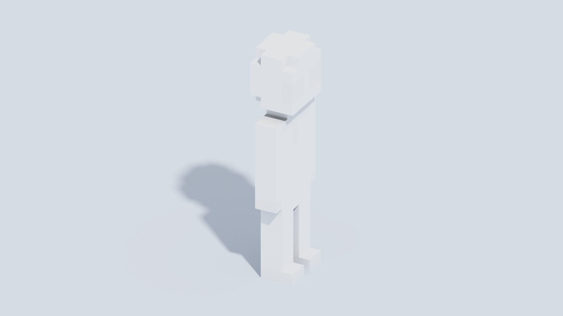 Voxel Human FREE free VR / AR / low-poly 3D model | CGTrader