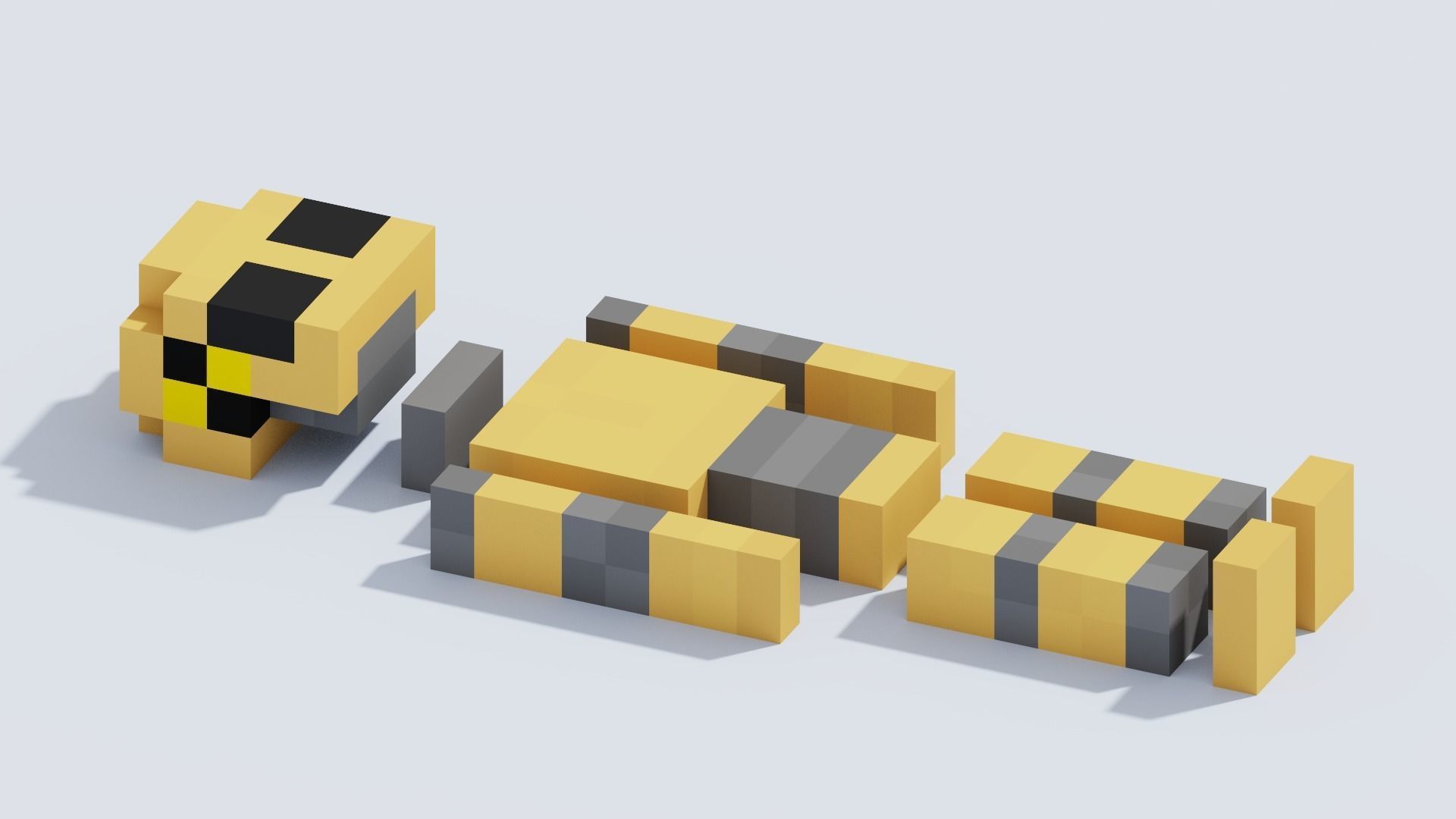 3D model Voxel Human T13 VR / AR / low-poly | CGTrader