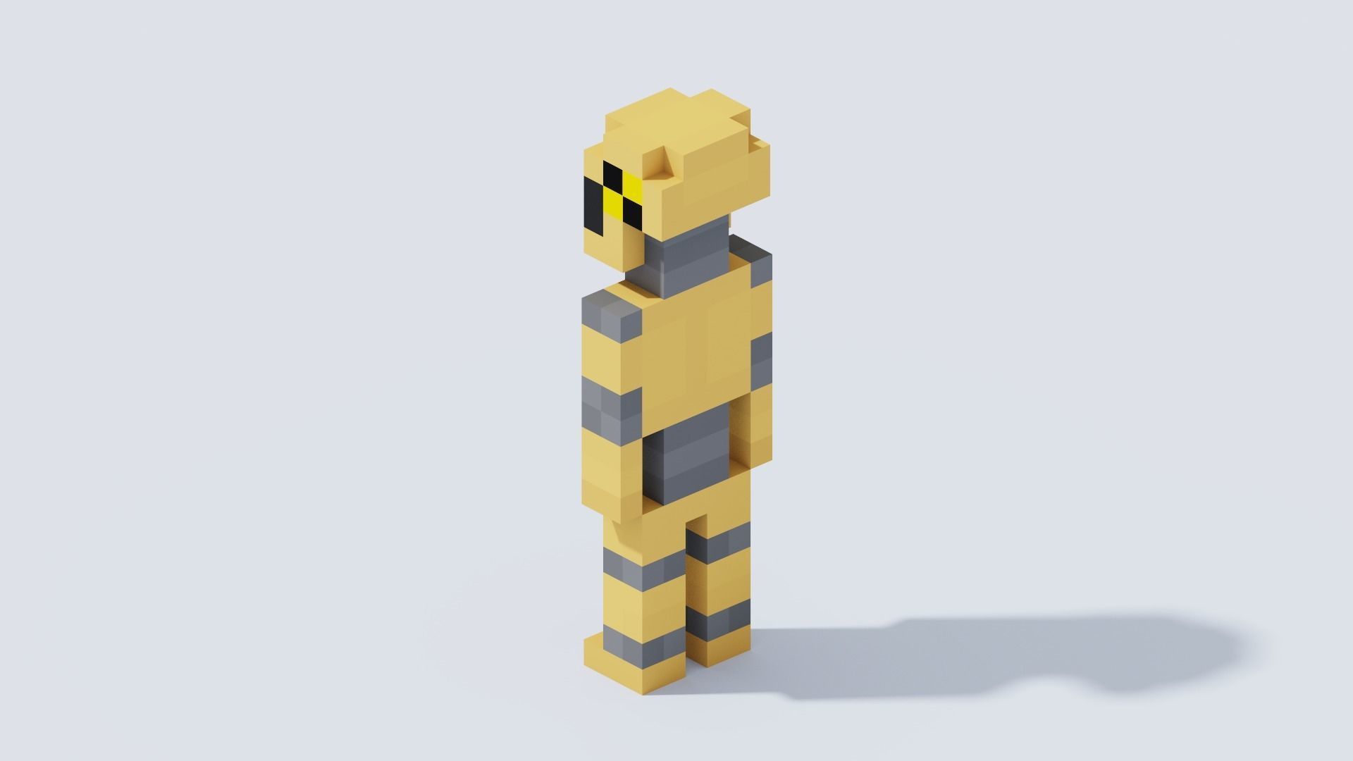 3D model Voxel Human T13 VR / AR / low-poly | CGTrader