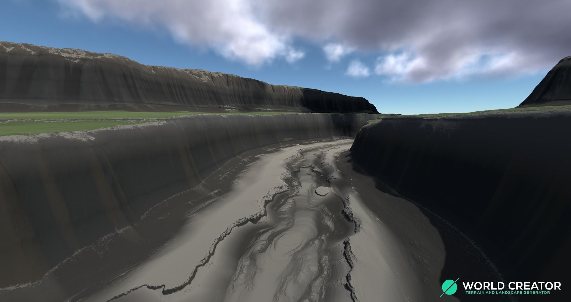 Plateau River 01 3D model | CGTrader