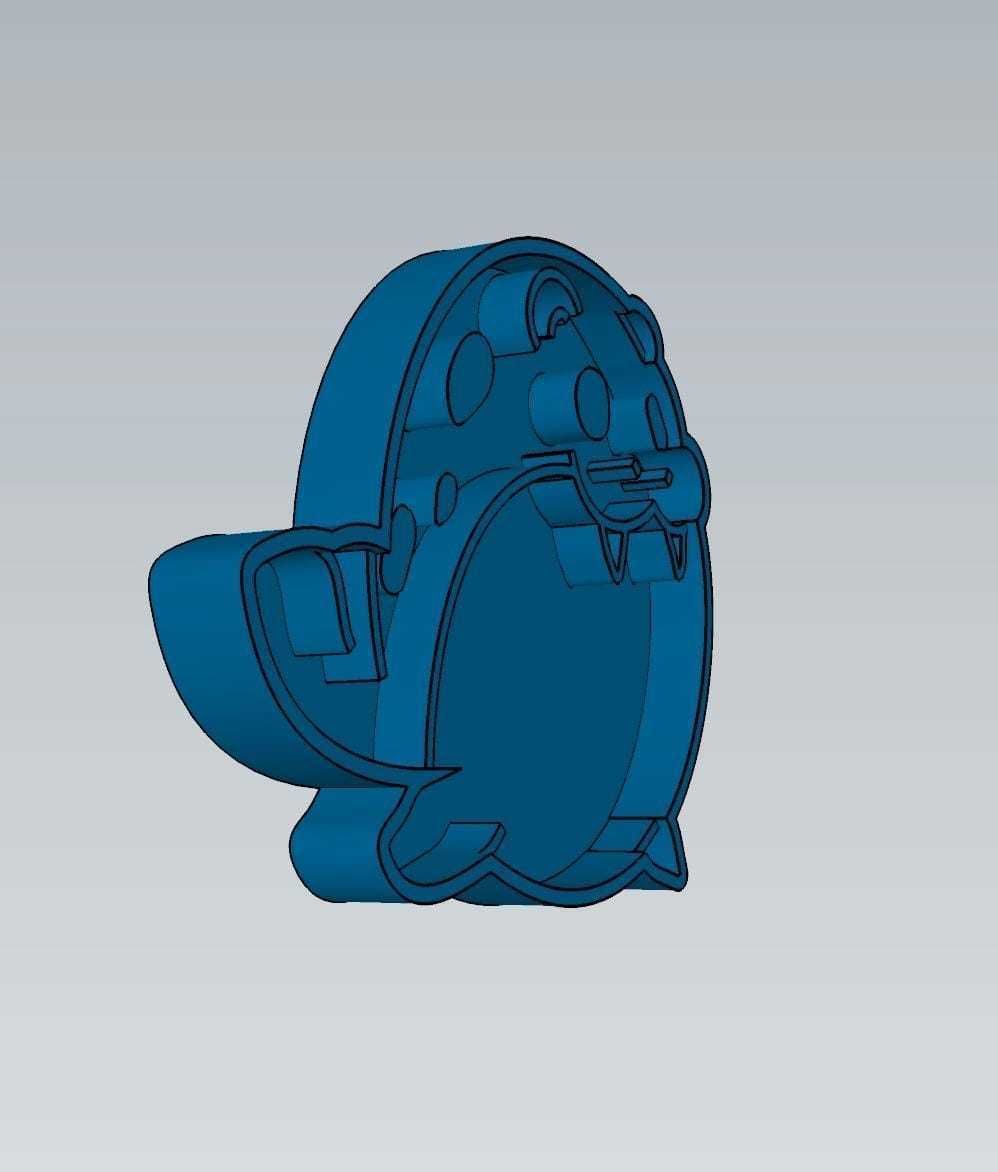 Pokemon Spheal Cookie Cutter Stamp Cake Decorating 3D model animated | CGTrader