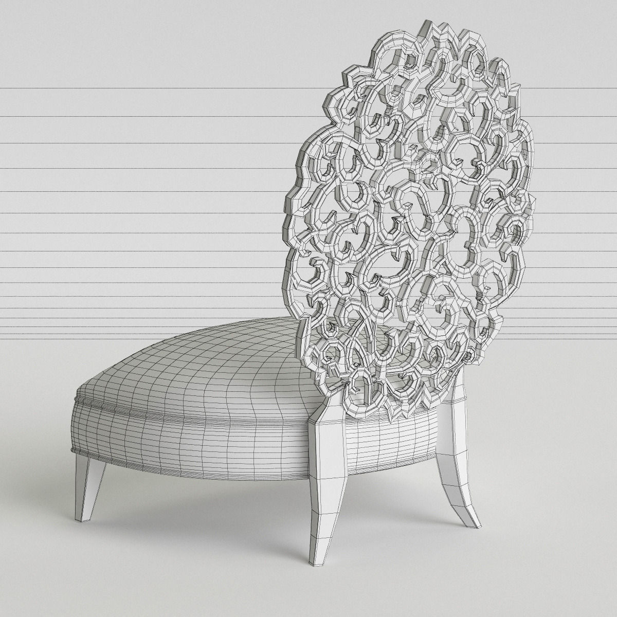 Christopher Guy Narissa 60-0307 3D model | CGTrader