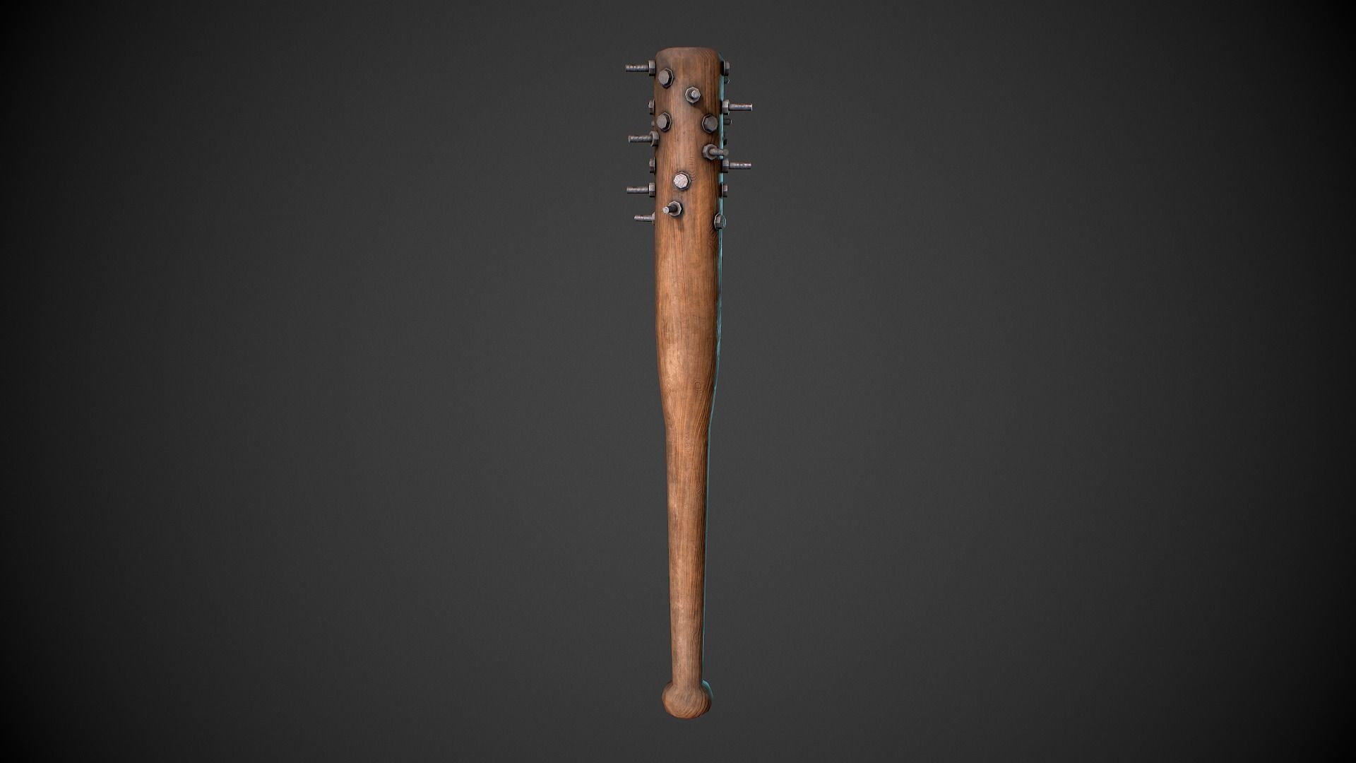3D model Spiked Baseball Bat Weapon VR / AR / low-poly | CGTrader