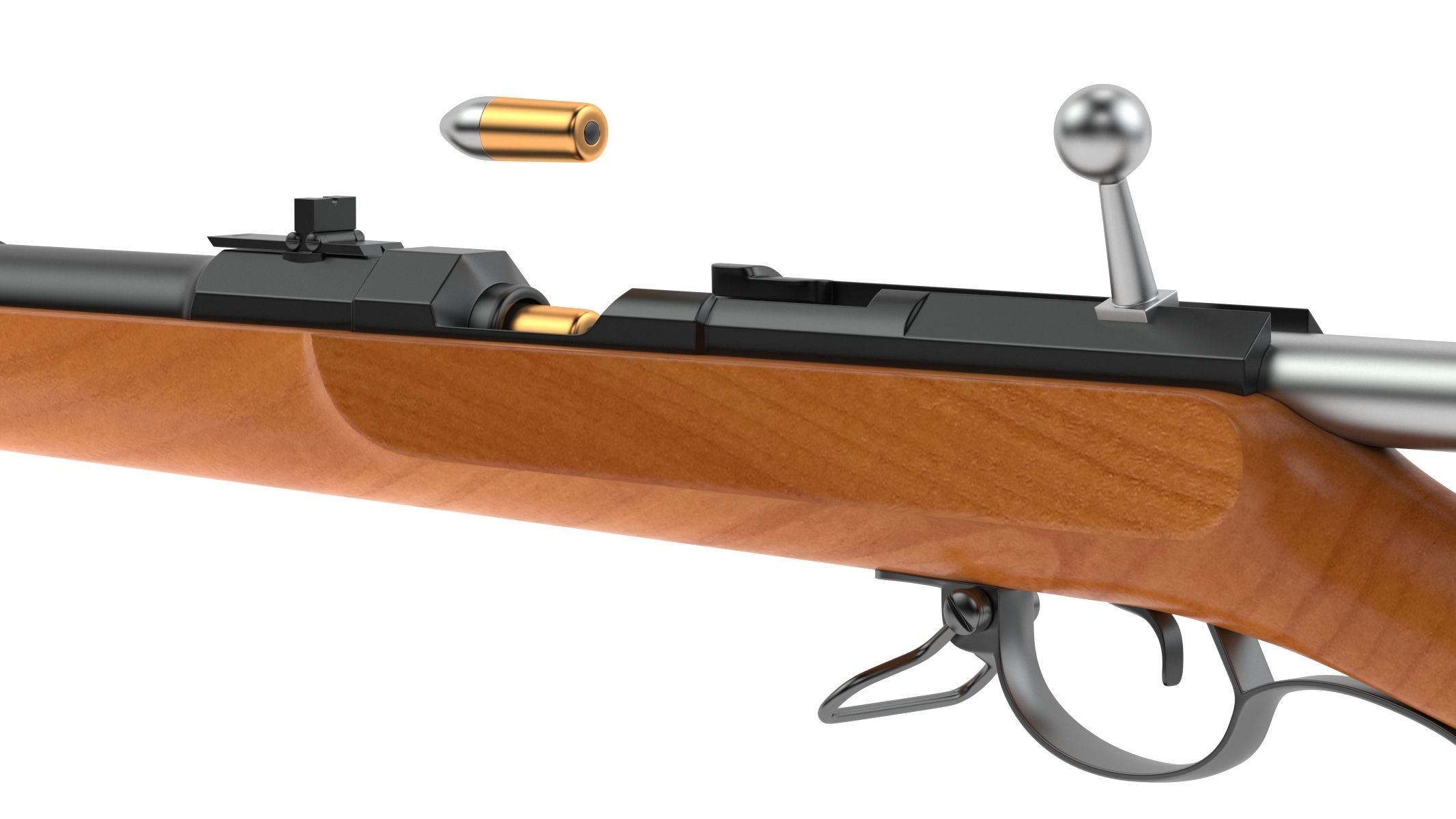 Dreyse needle gun 3D model | CGTrader