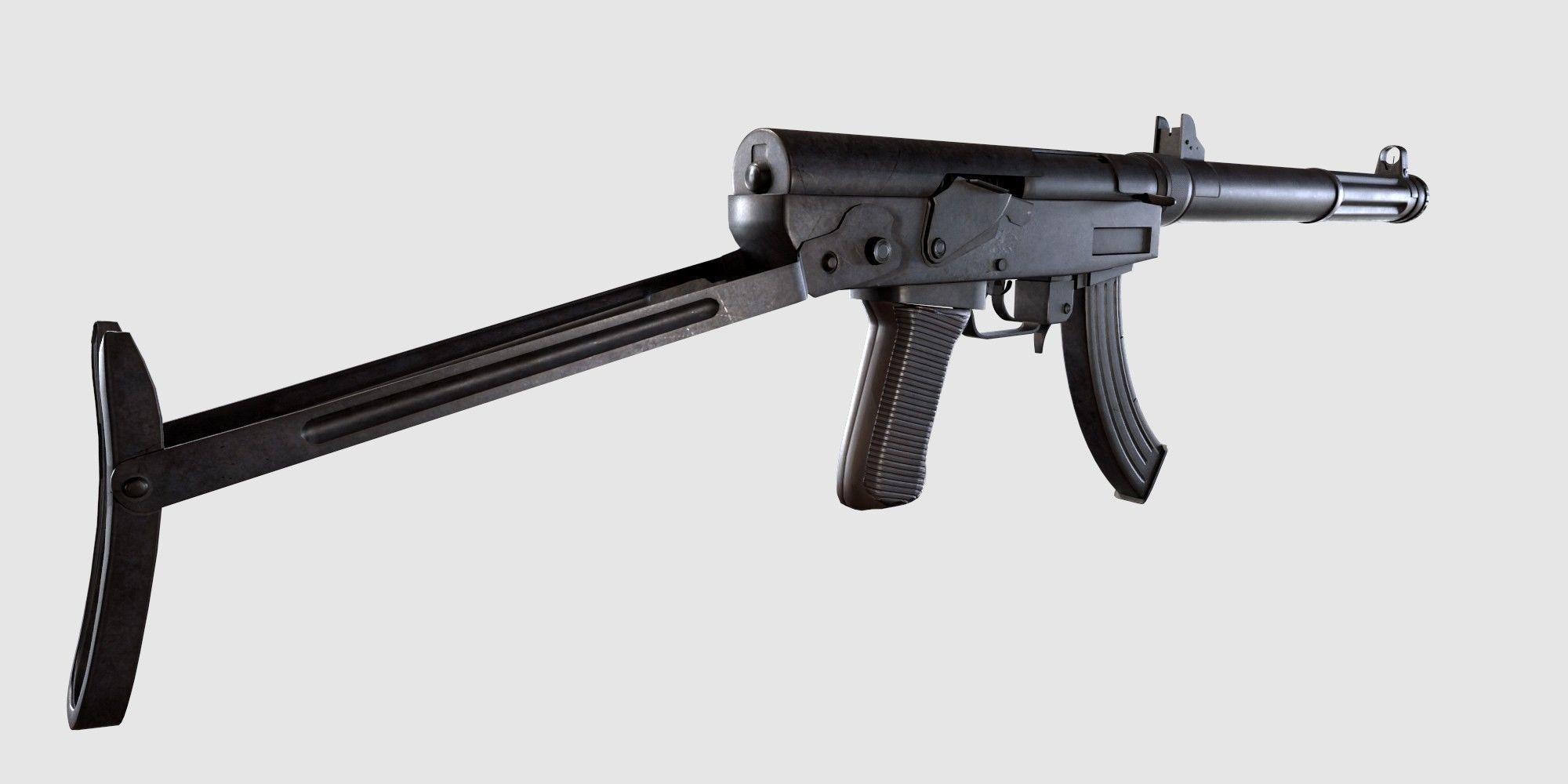 3D model Type 64 SMG VR / AR / low-poly | CGTrader