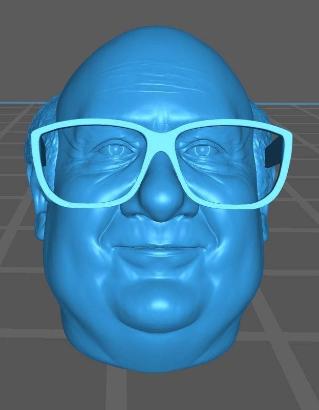Danny Devito Face Model 3D model 3D printable | CGTrader