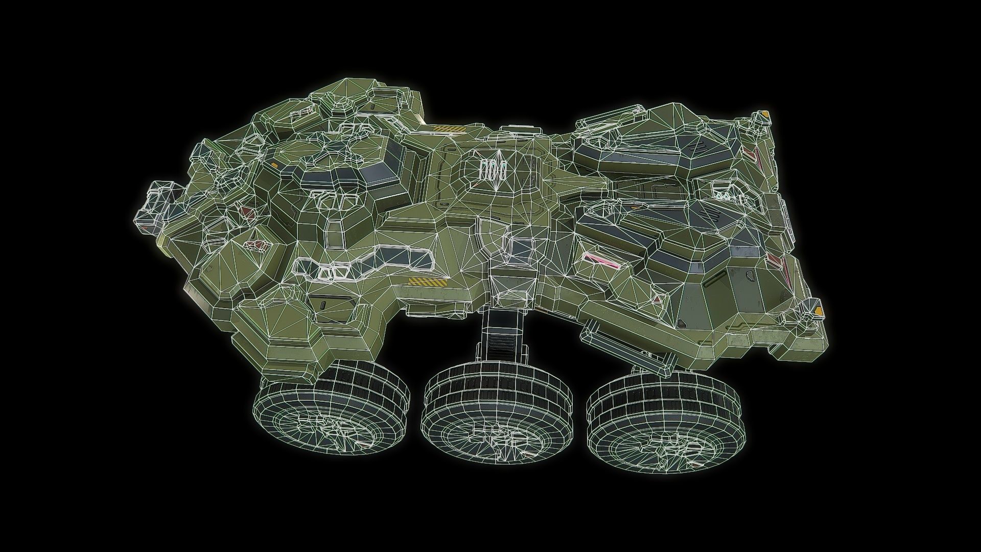 3D model Sci fi pathfinder rover vehicle VR / AR / low-poly | CGTrader