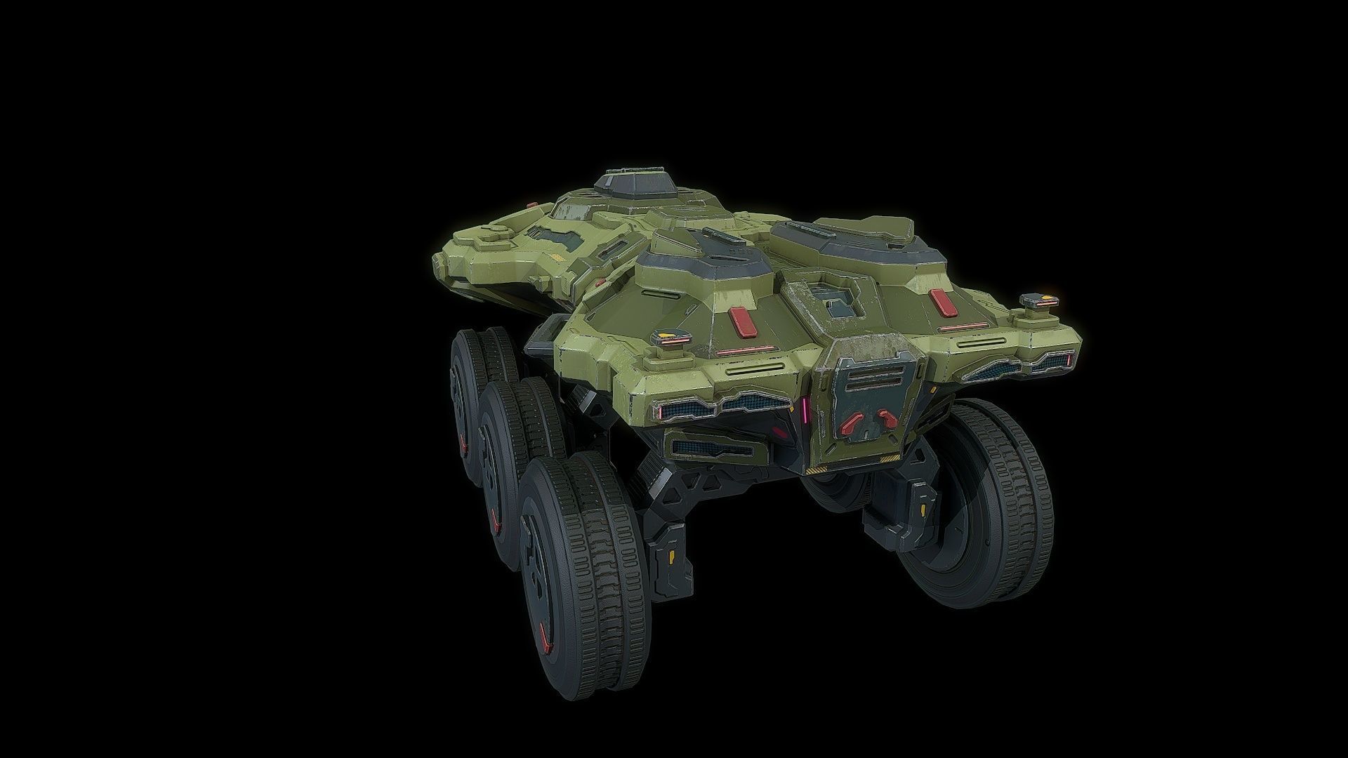 3D model Sci fi pathfinder rover vehicle VR / AR / low-poly | CGTrader