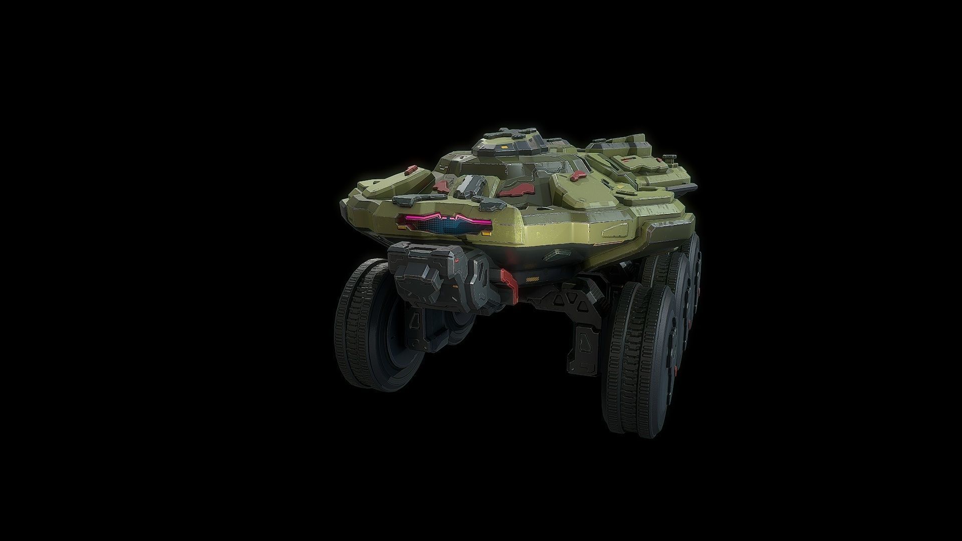 3D model Sci fi pathfinder rover vehicle VR / AR / low-poly | CGTrader