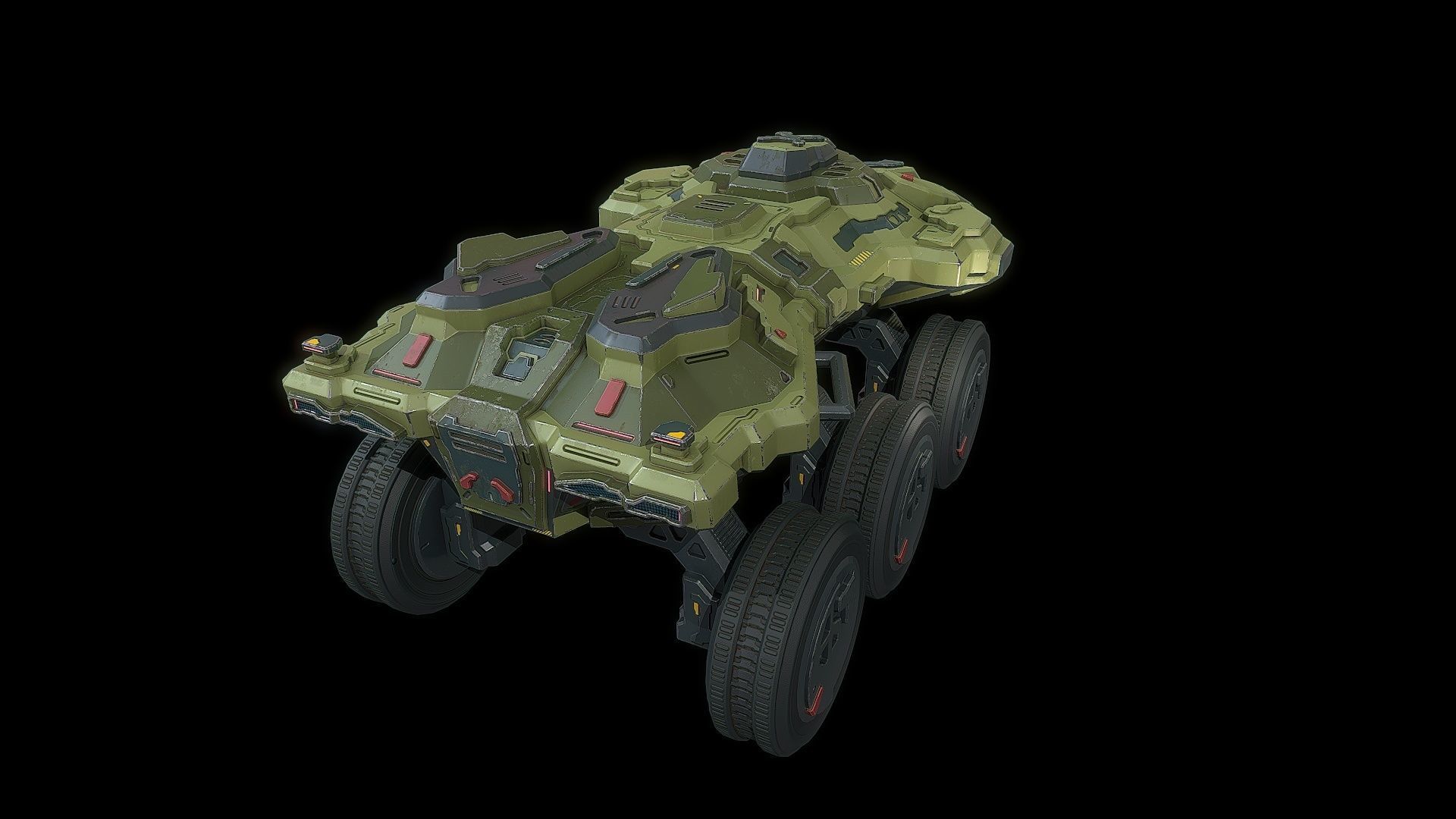 3D model Sci fi pathfinder rover vehicle VR / AR / low-poly | CGTrader