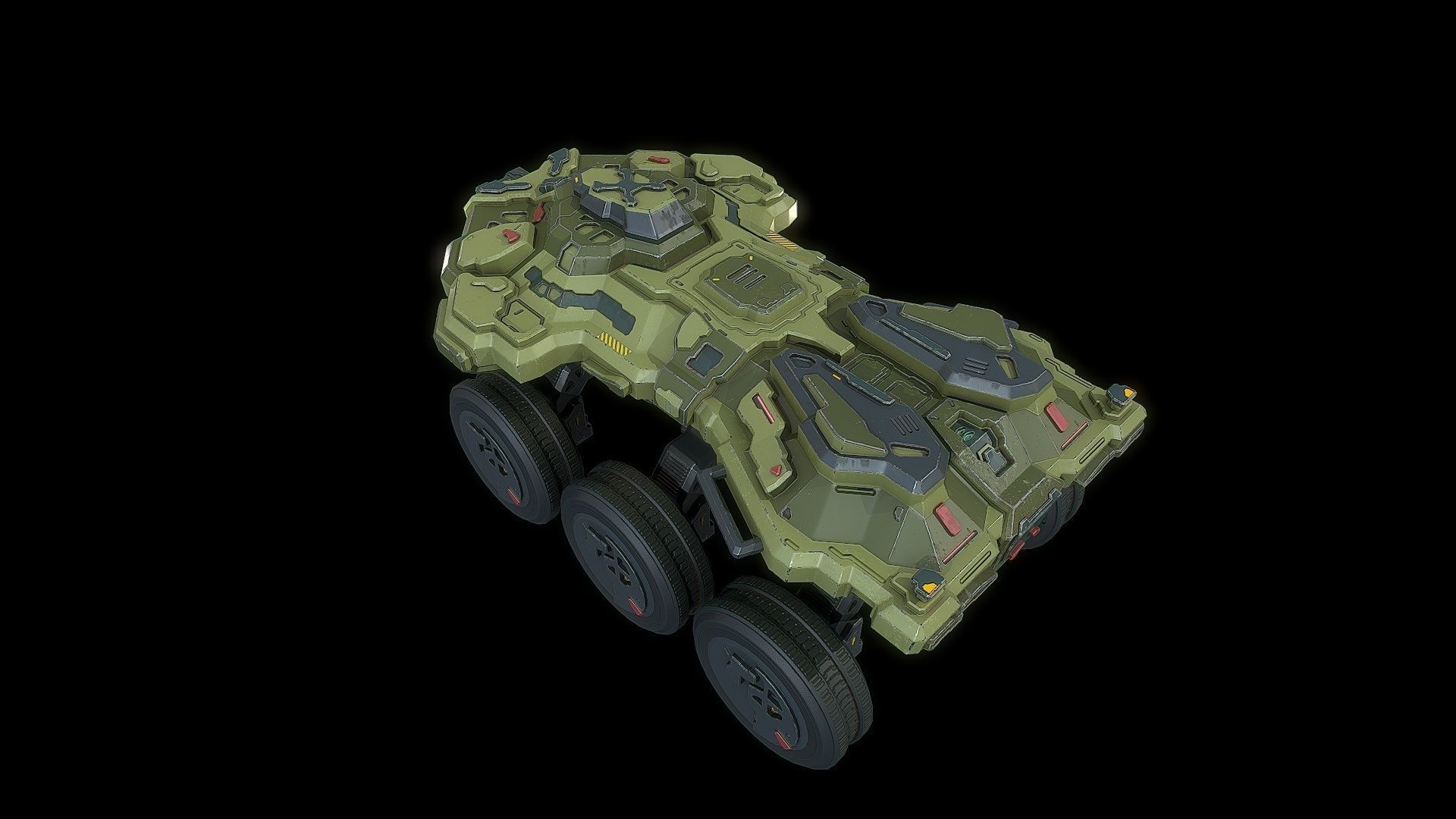 3D model Sci fi pathfinder rover vehicle VR / AR / low-poly | CGTrader