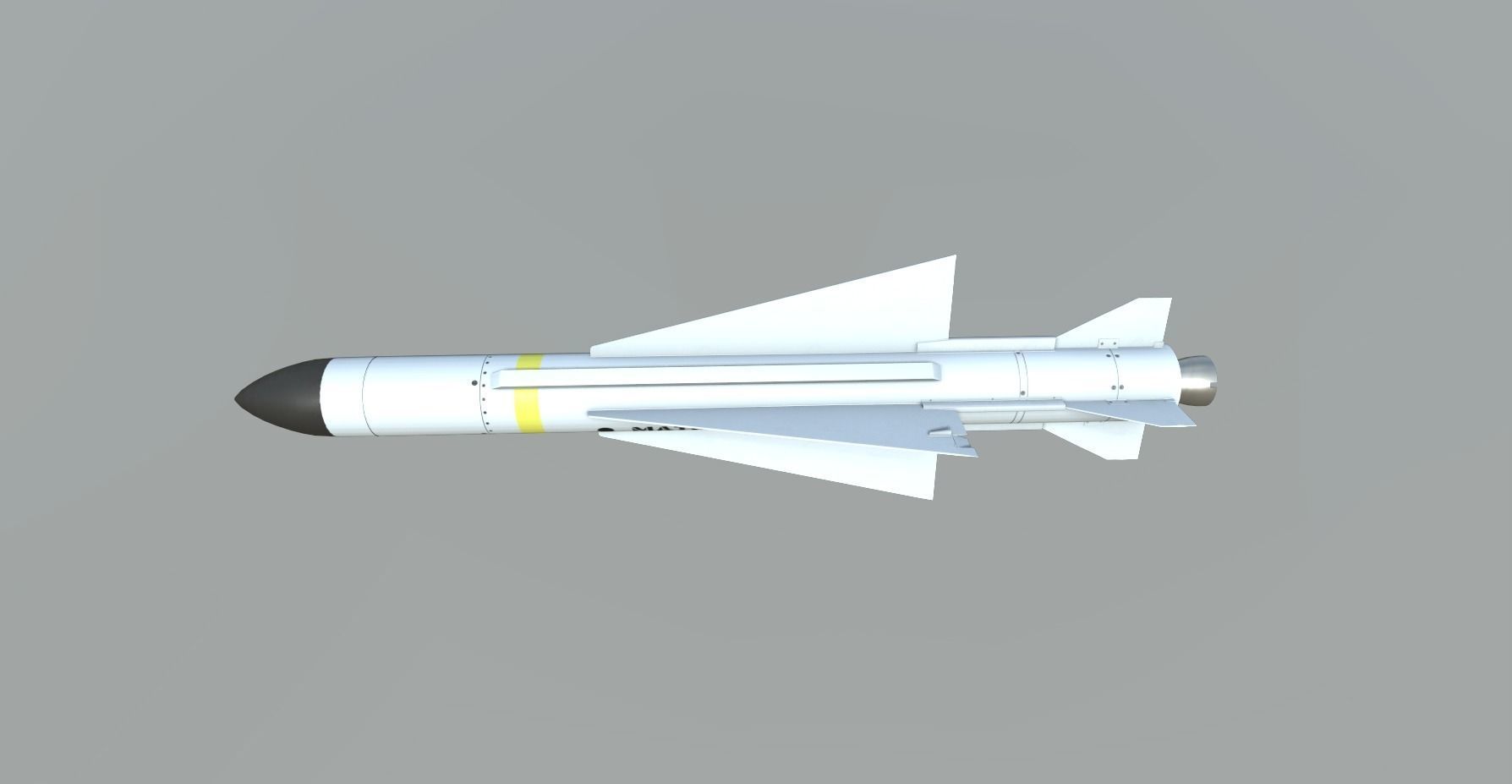 3D model Matra 530 Missile VR / AR / low-poly | CGTrader