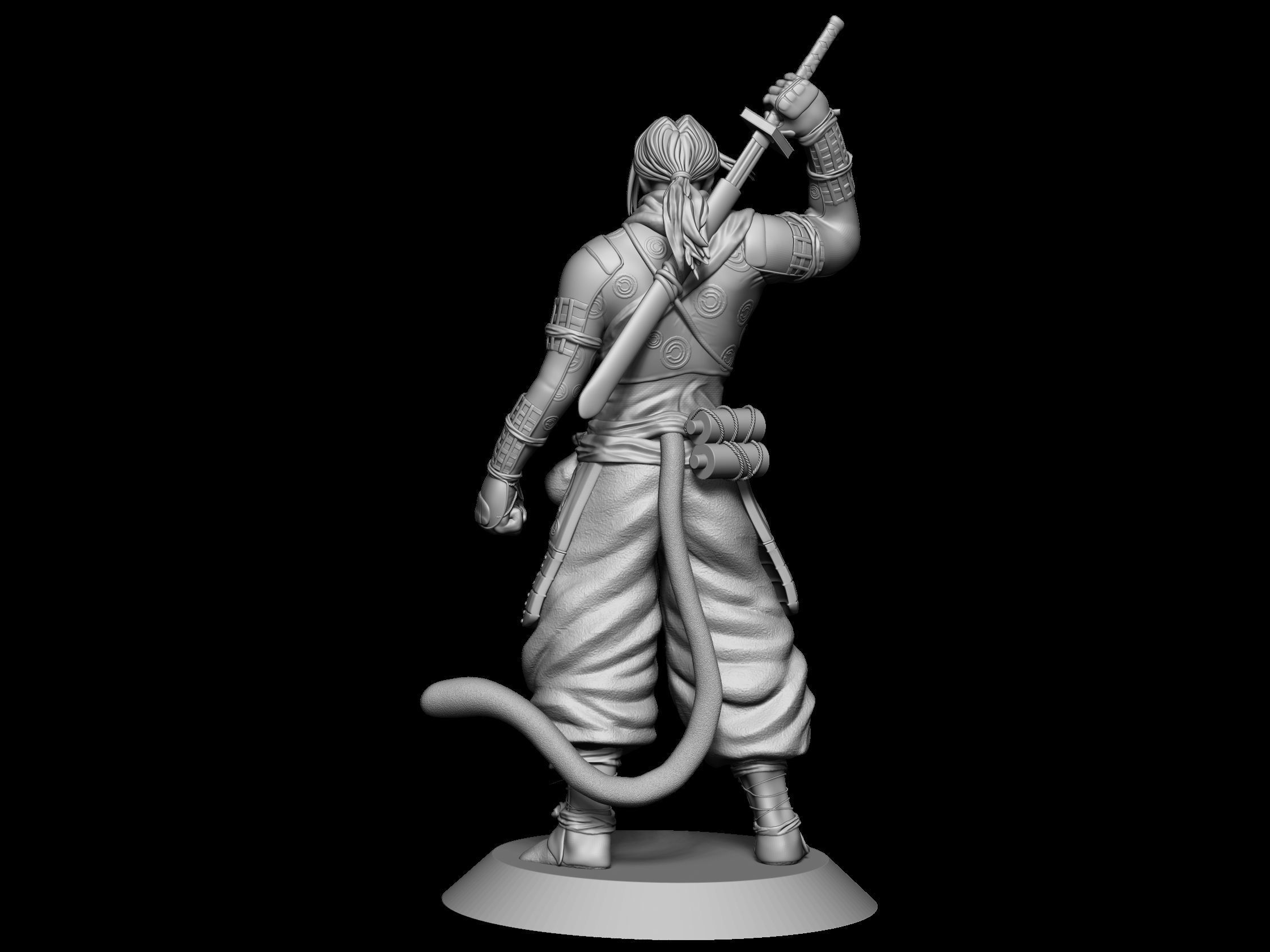trunks Samurai 3D model 3D printable | CGTrader