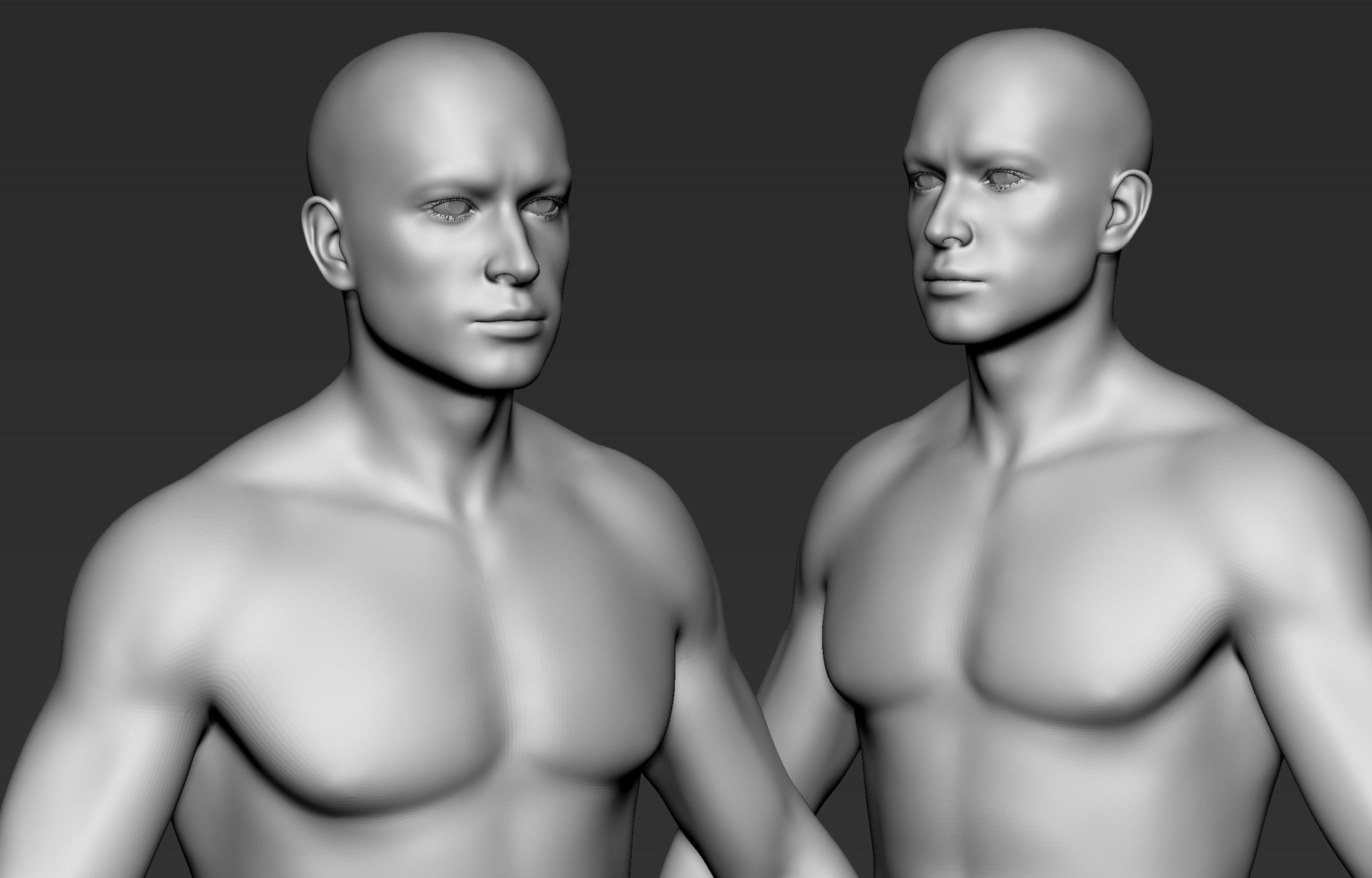 Zbrush Man Body 3D model | CGTrader