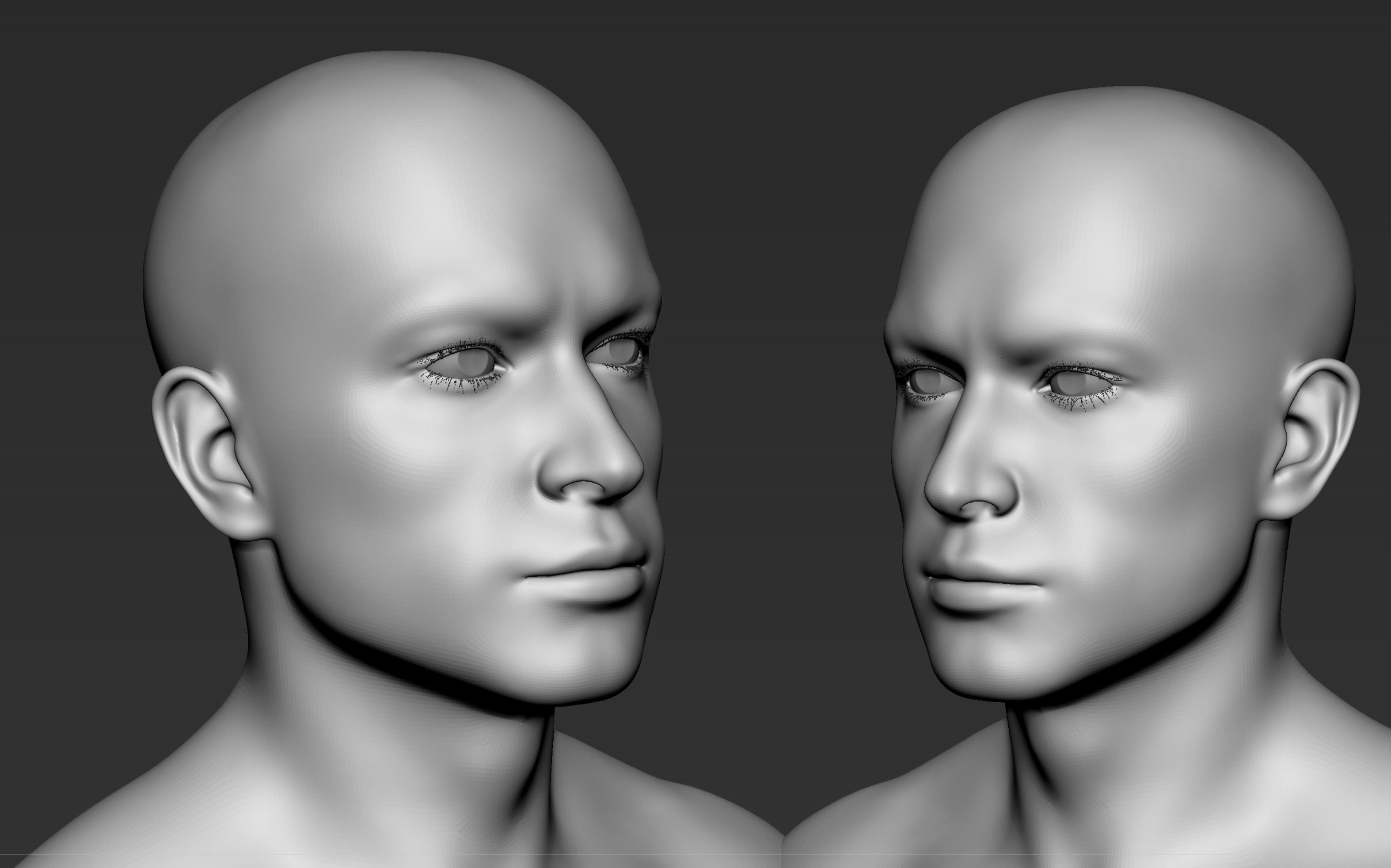 Zbrush Man Body 3D model | CGTrader