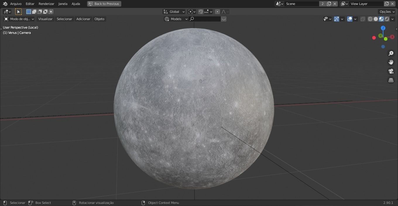 3D model Mercury 8K textures VR / AR / low-poly | CGTrader