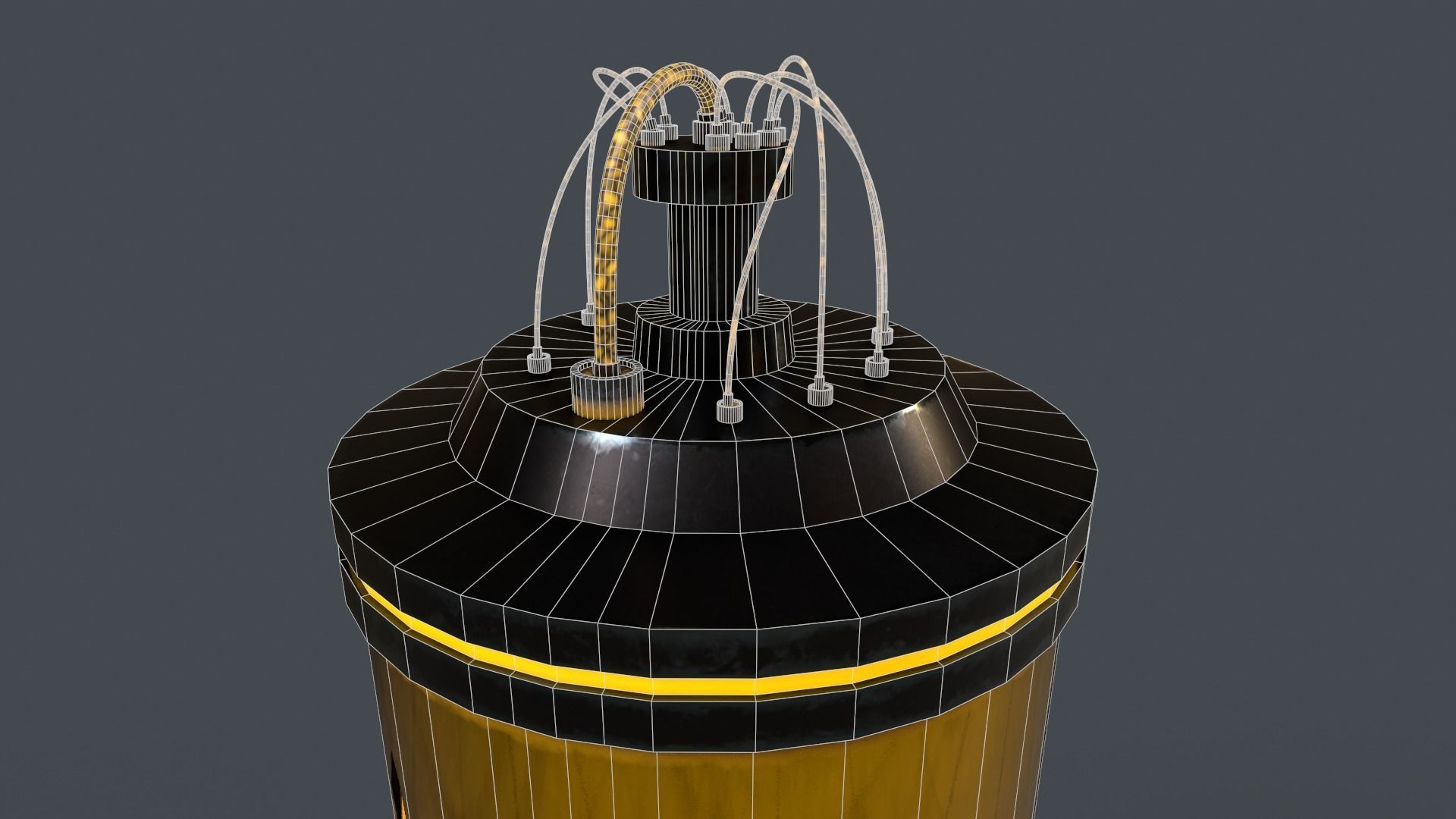3D model Sci-Fi Production Machine 03 VR / AR / low-poly | CGTrader