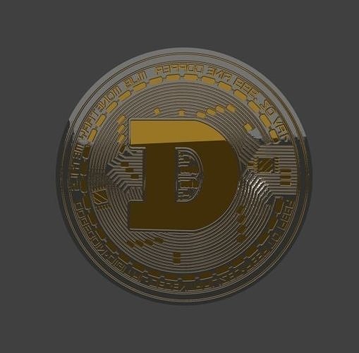 3D model DOGE COIN model VR / AR / low-poly | CGTrader