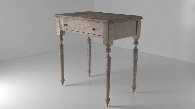 Classic Vintage Table 3D model | CGTrader