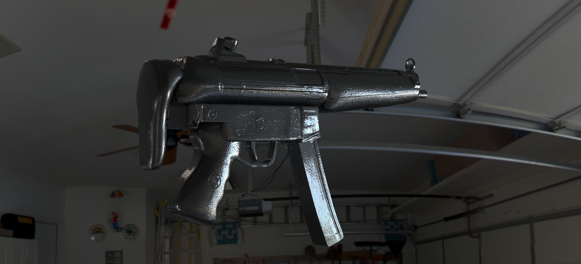 Mp4 gun 3D model | CGTrader