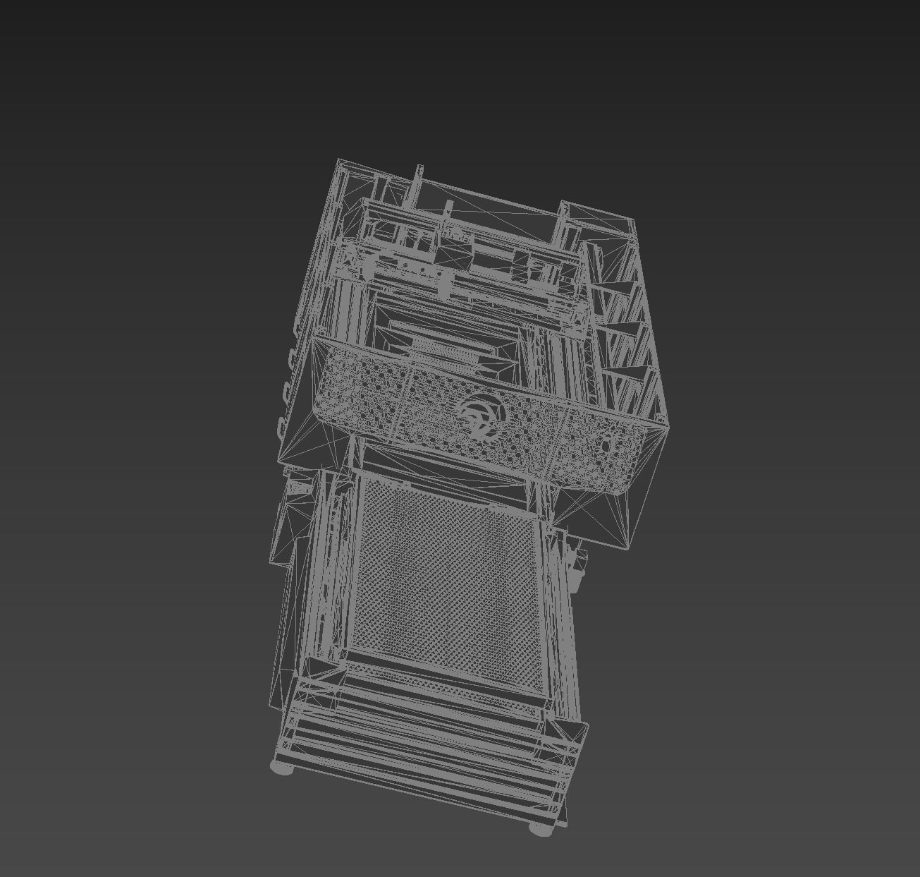 Large laser cutting machine 3D model | CGTrader