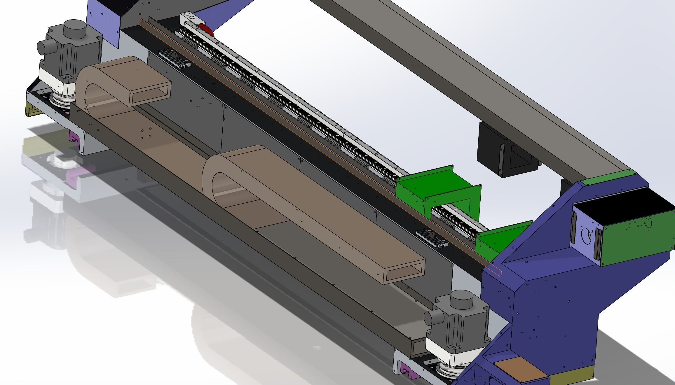 Large laser cutting machine 3D model | CGTrader