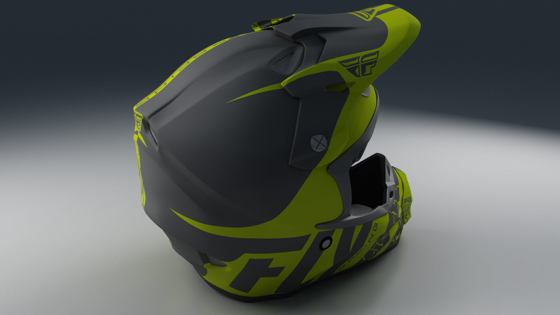 3 Moto Helmets 3D model | CGTrader