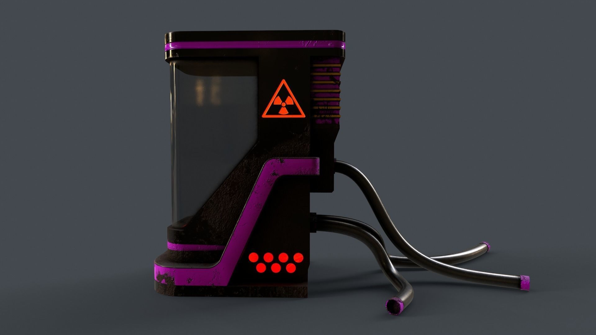 3D model Sci-Fi Teleportation Capsule V1 - 03 VR / AR / low-poly | CGTrader