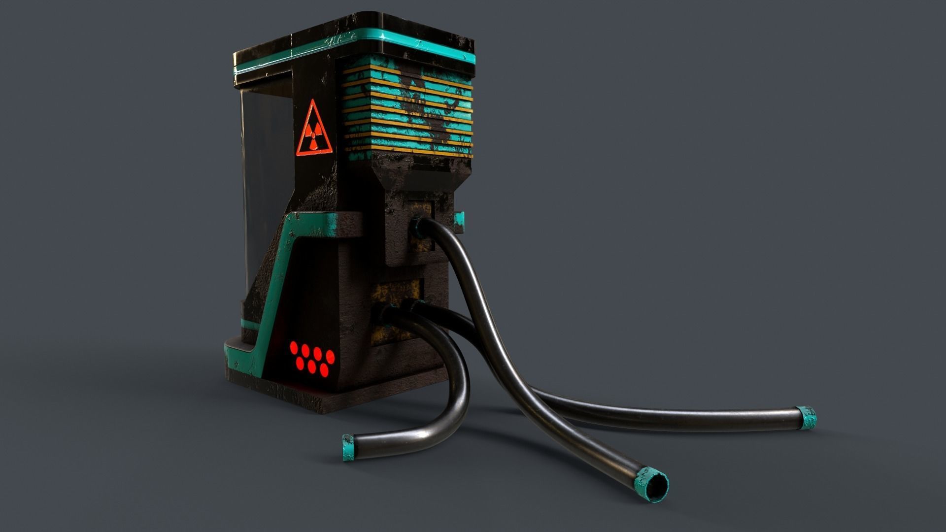 3D model Sci-Fi Teleportation Capsule V1 - 04 VR / AR / low-poly | CGTrader