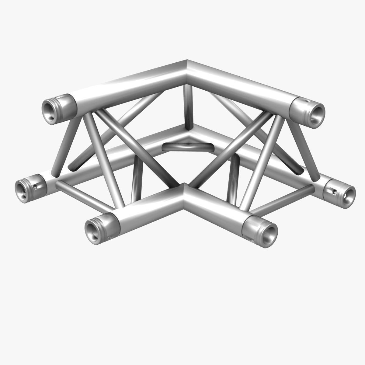 Trusses Square Triangular Beam Bundle Collection 129 PCS Modular 3D ...