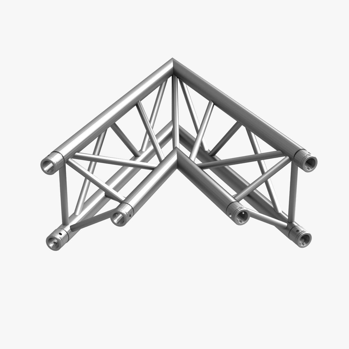 Trusses Square Triangular Beam Bundle Collection 129 PCS Modular 3D ...