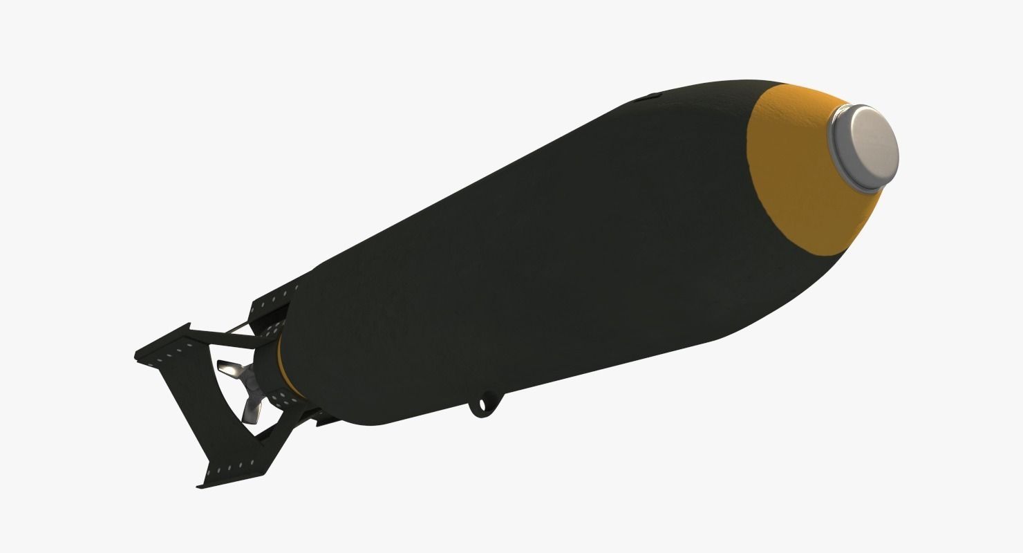 3D model WWII 100lb Bomb - AN-M30 GP100 VR / AR / low-poly | CGTrader