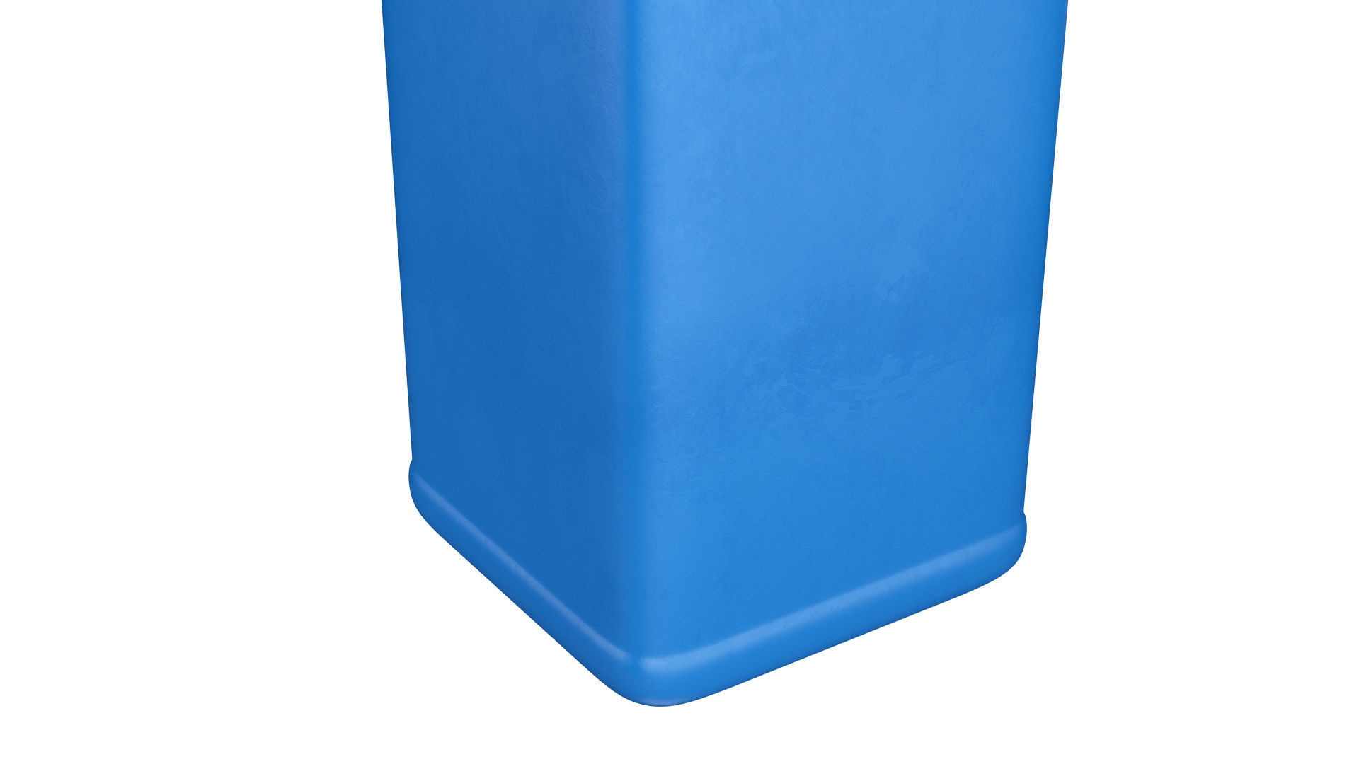Plastic container blue 06 3D model | CGTrader