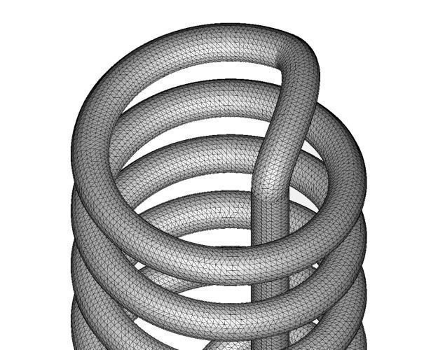 Classic Gyser Heating Coil 3D model 3D printable | CGTrader