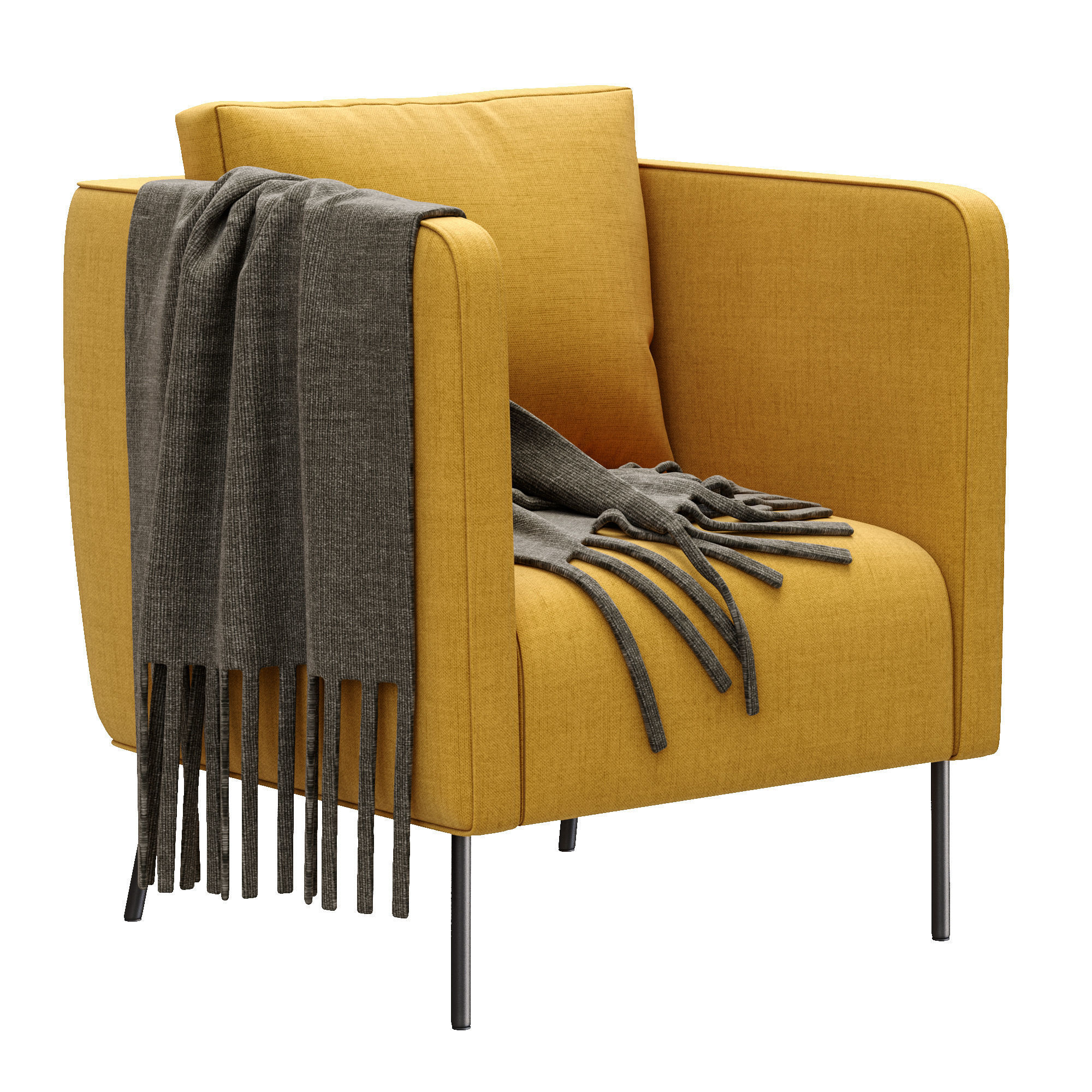 Armchair Ekero By Ikea 3D model | CGTrader