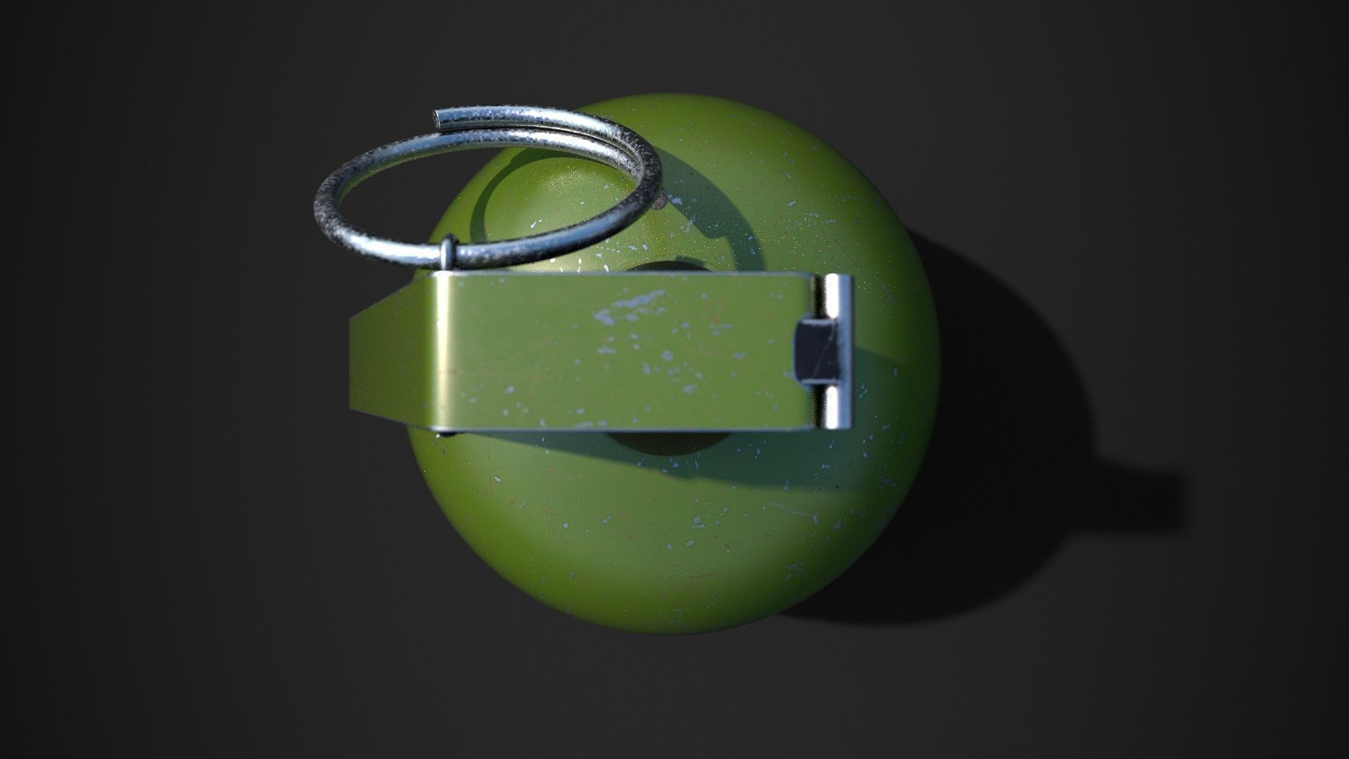 Hand Granade free 3D model | CGTrader