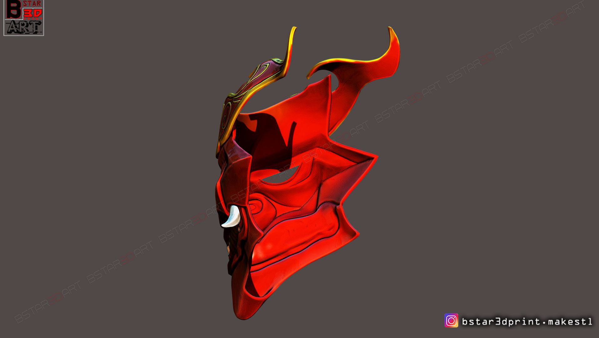 Shan Hai Scrolls Jhin Mask - Jhin God - League Of Legends 3D model 3D ...