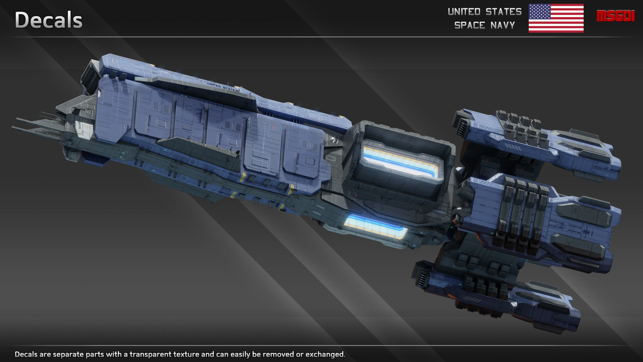 US Space Navy Fleet Collection | CGTrader