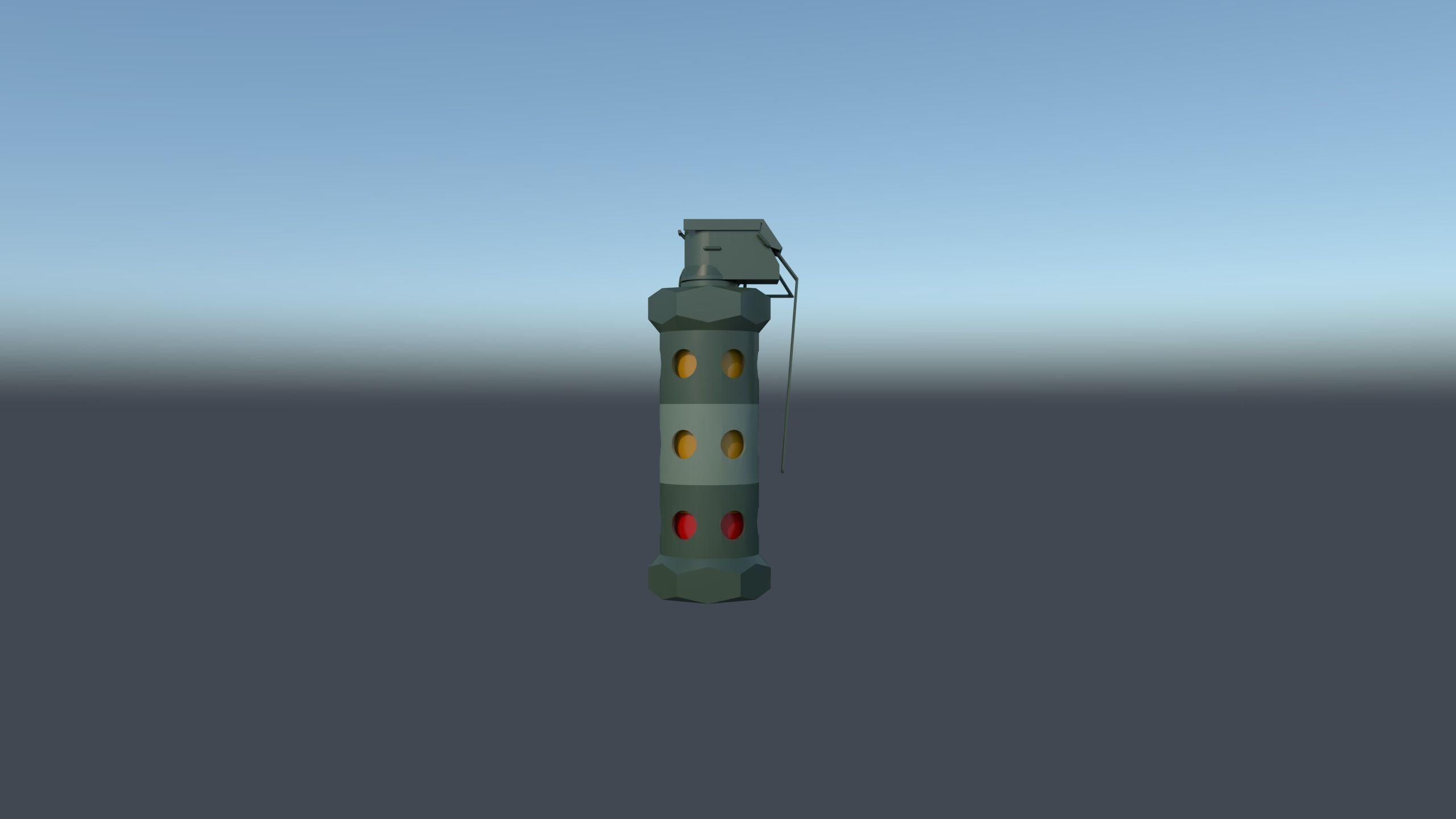 3D model I-84 Stun Grenade VR / AR / low-poly | CGTrader