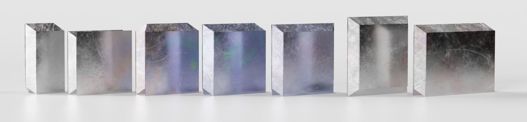 3D model Chevron Interlocking Lead Block Radiation Shielding VR / AR ...