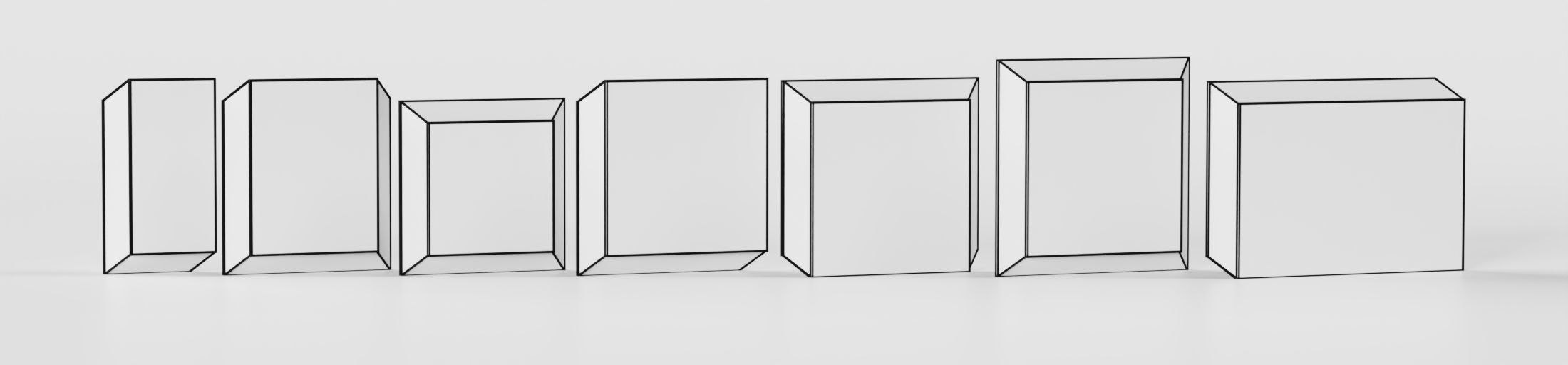 3D model Chevron Interlocking Lead Block Radiation Shielding VR / AR ...