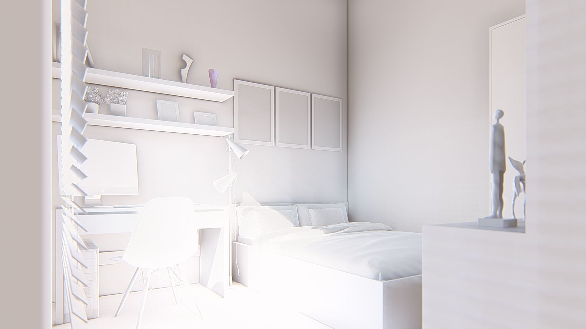 Small Kids Bedroom 3D model | CGTrader