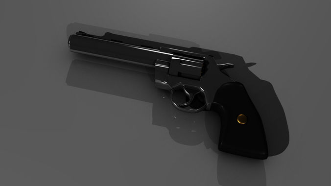 3D model Colt Python VR / AR / low-poly | CGTrader