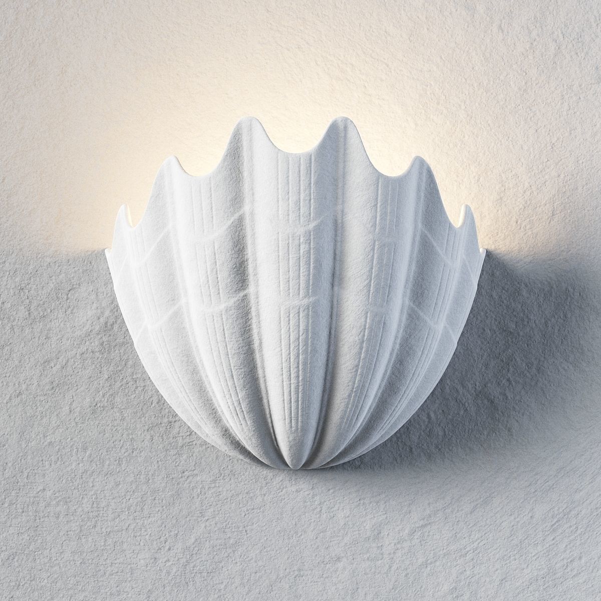 Plaster Shell Uplighter by Rose Uniacke 3D model | CGTrader