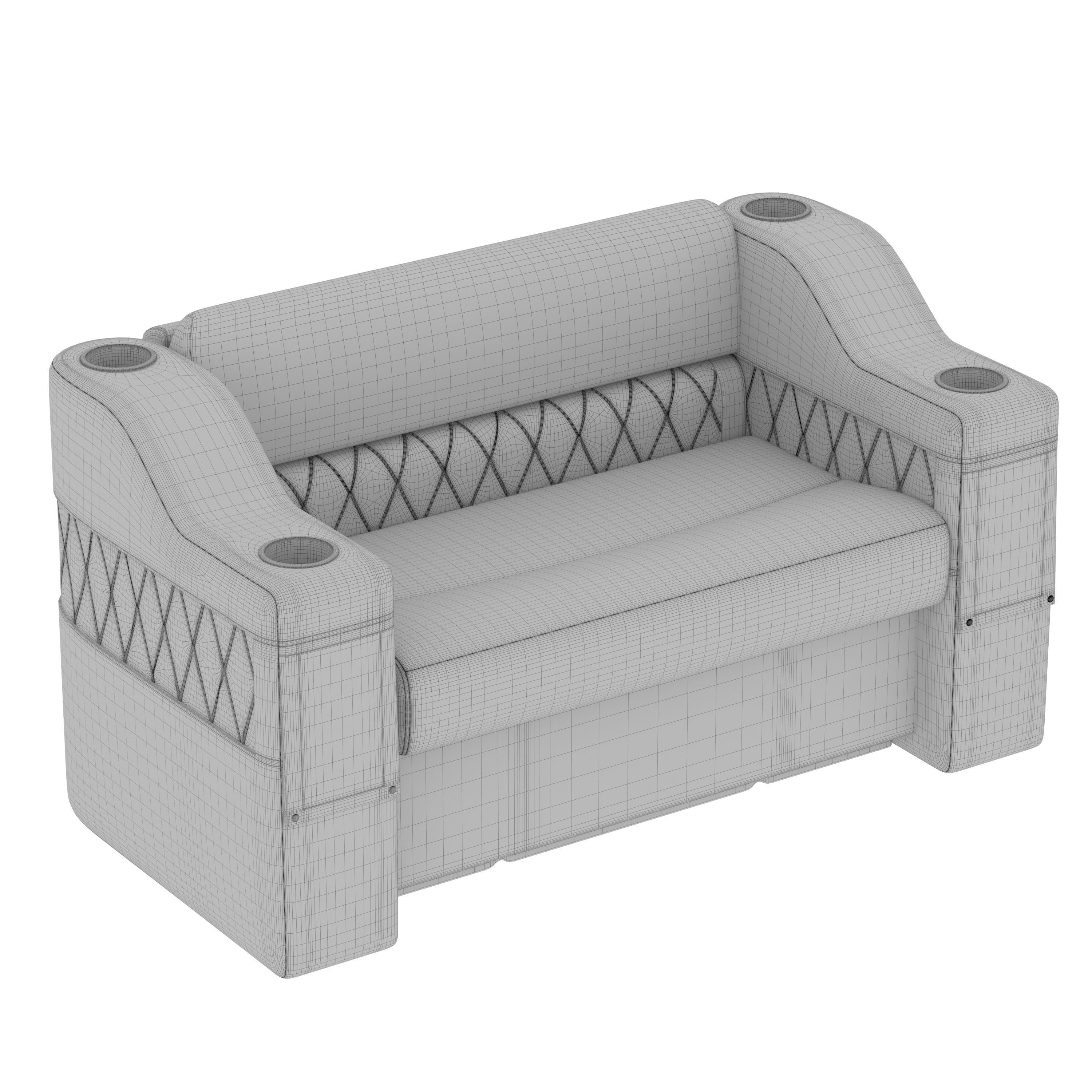 Sofa boat 3D model | CGTrader