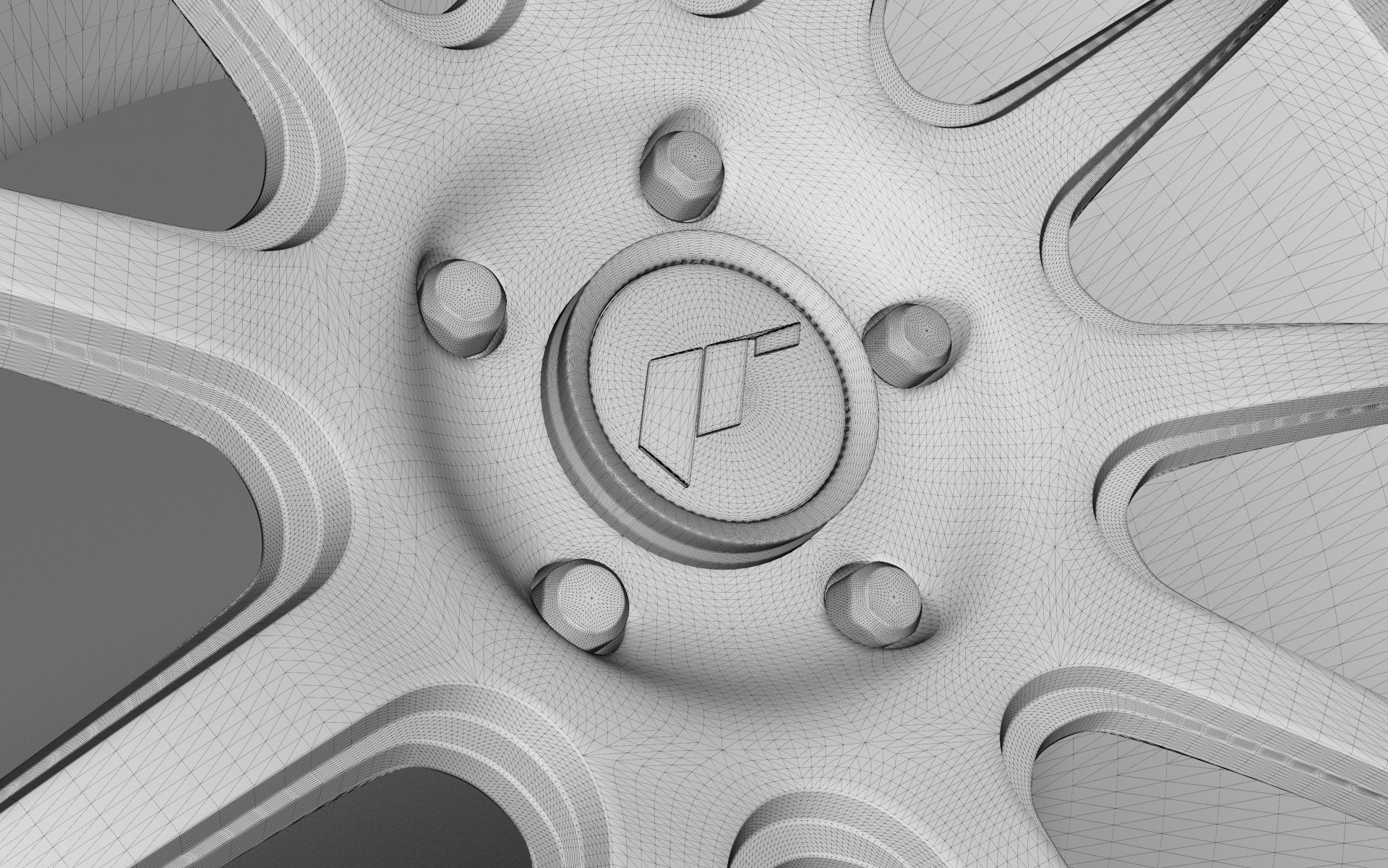 Japan Racing JR11 wheel silver 3D model 3D model 3D printable | CGTrader