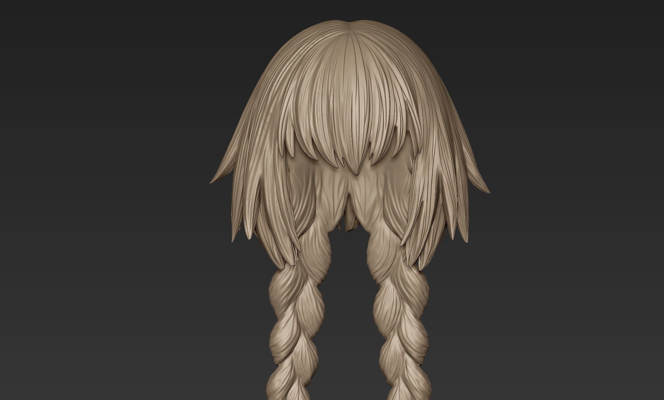 Hair 51 3D model | CGTrader