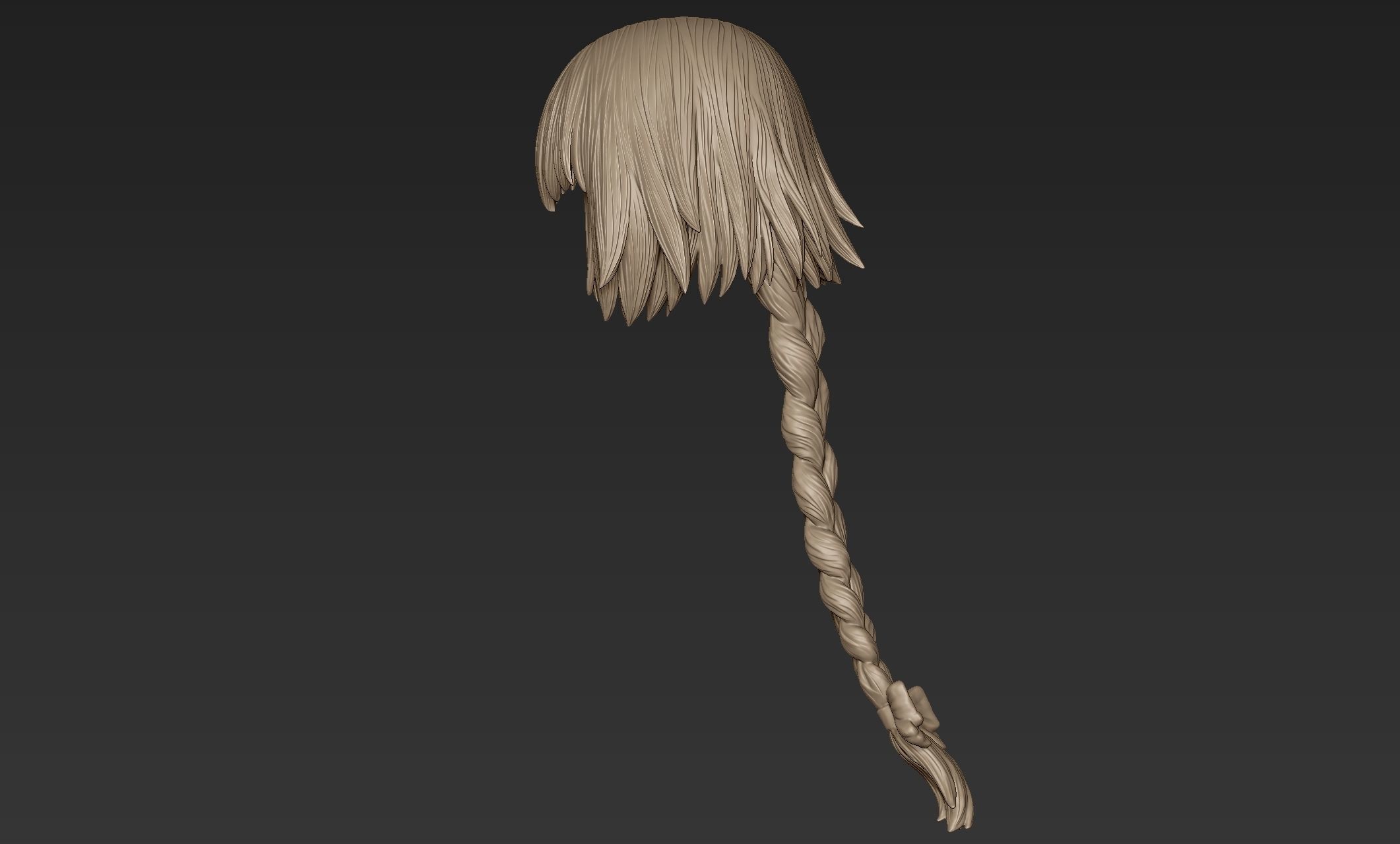 Hair 51 3D model | CGTrader