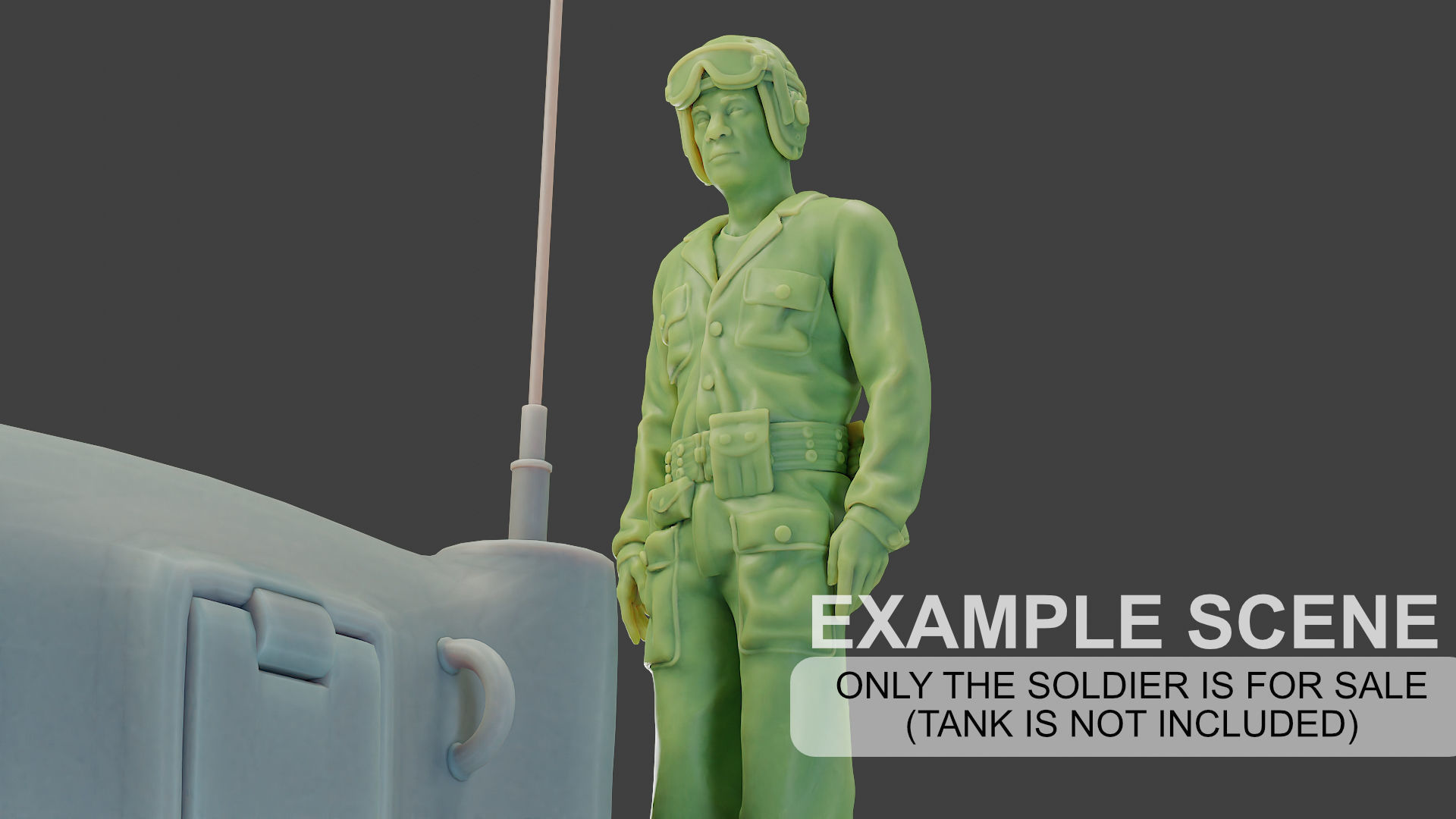 American Tank Crew ww2 ATC1 Pack1 3D Model Collection | CGTrader
